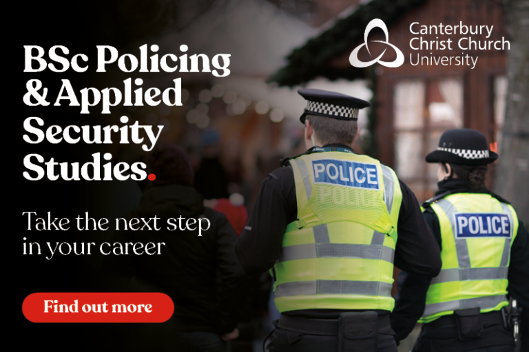 Take the next step in your career with the BSc Policing & Applied ...