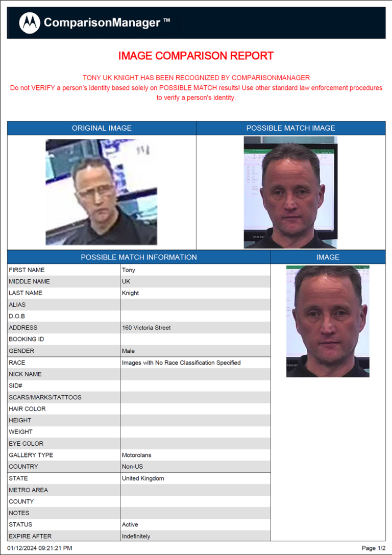 The changing face of image comparison technology - Policing Insight