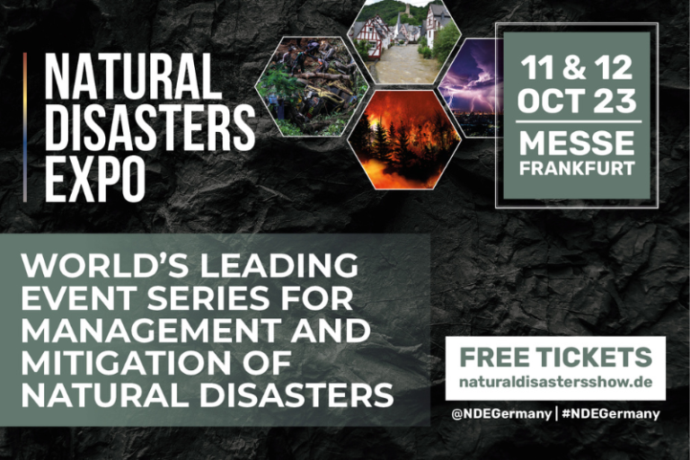 The Natural Disasters Expo 2023: Mitigating the consequences of the ...